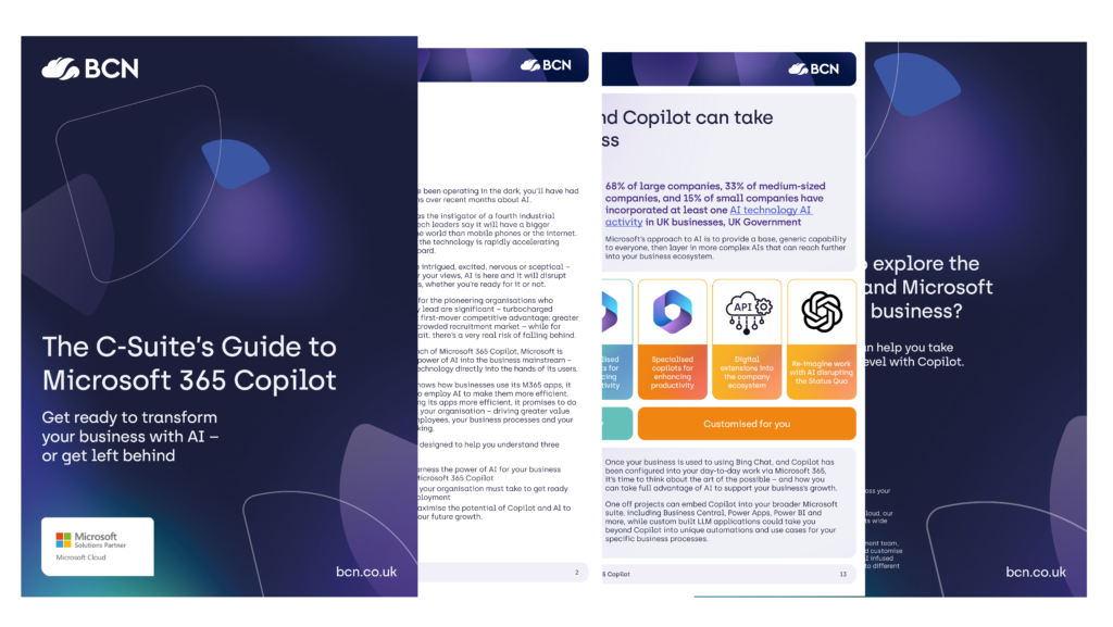 The C-suite Guide to Microsoft 365 Copilot - BCN